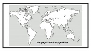 World Map Physical in Blank, Printable, and Labeled PDF