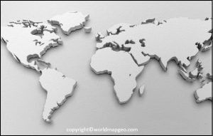 3D World Map Printable Globe in PDF [3d World Map Vector]