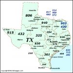 Texas Zip Code Map - Texas Map by Zip Codes [Printable Pdf]