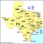 Texas Zip Code Map - Texas Map by Zip Codes [Printable Pdf]