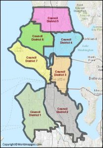 Seattle Zip Code Map - Seattle Map By Zip Code