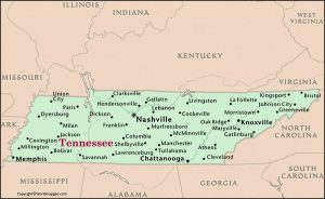 Tennessee Zip Code Map [Printable Tennessee County Zip Code Map]