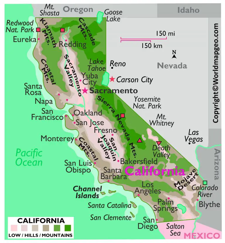 California Zip Code Map [Northern & Southern Zip Code Map]