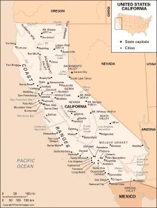 California Zip Code Map [Northern & Southern Zip Code Map]