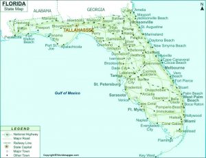 Florida Zip Code Map [Central Florida Zip Code Map]