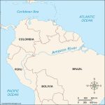 Where is Amazon River Map located on Map [Labeled]