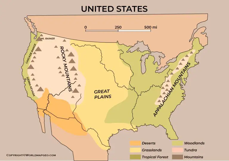 Mountain Ranges Map World Labeled [Rocky Mountain Range Map]